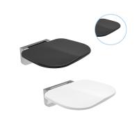 China Folding Shower Seat Wall Mounted Shower Chair for Disabled Bathing 400x340mm for sale