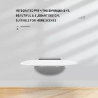 China Wall Mounted Folding Shower Seat 400x340mm Soft Close for Elderly Disabled Bathroom Safety for sale
