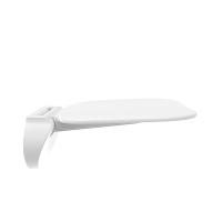 China Modern Design Wall Mounted Fold Up Shower Seat for Hotels for sale