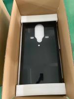 China Back to Wall Concealed Cistern 3/6 L Dual Flush Black Tempered Glass 1005x480x106 mm for sale