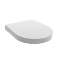 China Sunten SU058 Soft Close Toilet Seat Cover UF Urea Material D-Shape Quick Release 445x368mm Stainless Steel Hinges for sale