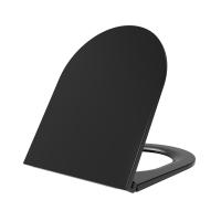 China Sunten SU046 D-Shape UF Toilet Seat Soft Close 450mm for Wall Hung WCs for sale