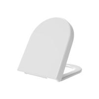 China Sunten UF Duroplast D Shape Soft Close Toilet Seat 450mm 360mm Slow Close for sale
