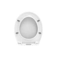China Heavy Duty Urea Toilet Seat Cover Soft Close Quick Release 444x370mm for sale