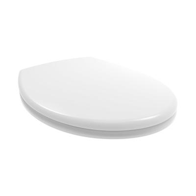 China Duroplast Soft Close Ceramic Sanitary WC Slim UF Toilet Seat Cover Quick Release 444mm for sale