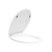 China Duroplast Soft Close Ceramic Sanitary WC Slim UF Toilet Seat Cover Quick Release 444mm for sale