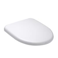 China D-Shape Urea Duroplast Soft Closing Toilet Seat Cover 442x368mm Quick Release for sale