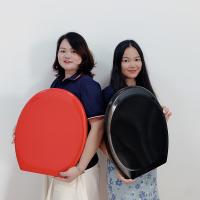 China Sunten SU002 Duroplast Toilet Seat Matte Black White Closed Front Urea 445x375mm Slow Close for sale