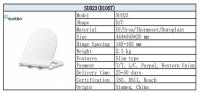 China European Standard U Shape UF Toilet Seat Cover Soft Close Quick Release 427x365mm for sale