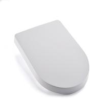 China Universal long D shape UF toilet seats soft close seat covers one button quick release for sale