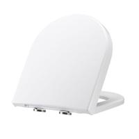 China European Standard D Shape Urea Soft Close Toilet Seat 428x375mm Fit Most D Shape WC for sale