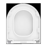 China European Standard D Shape Urea Soft Close Toilet Seat 428x375mm Fit Most D Shape WC for sale