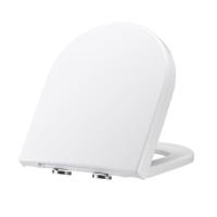 China Sunten SU024 European D Shape UF Toilet Seat Soft Close Hinge Heavy Duty 3 Year Warranty for sale