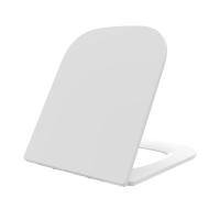 China Sunten SU061 Ultra Slim Soft Close Toilet Seat Cover Urea 421x356mm Square Shape for sale