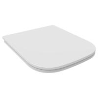 China Sunten SU061 Ultra Slim Soft Close Toilet Seat Cover Urea 421x356mm Square Shape Stainless Steel Hinges for sale