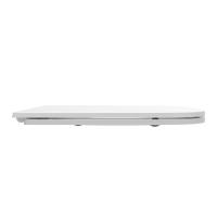 China Sunten SU061 Ultra Slim Soft Close Toilet Seat Cover Urea 421x356mm Square Shape Stainless Steel Hinges for sale