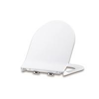 China SU023S Slim British Style Soft Close Duroplast Urea Toilet Seat Cover 450mm for sale