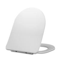 China SU023S Slim British Style Soft Close Duroplast Urea Toilet Seat Cover 450mm for sale