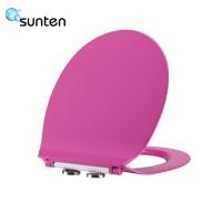 China Sunten SU008 Oval Toilet Seat with Slow Close Urea 445mm 368mm for sale