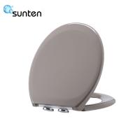 China Sunten SU002 Urea Colored Toilet Seat with Slow Close 445mm Oval for sale