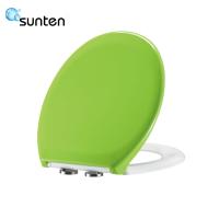 China Sunten SU002 Urea Colored Toilet Seat with Slow Close 445mm Oval for sale