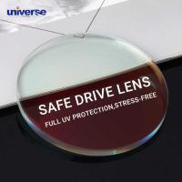 China Driving lens Stock 1.61 Hard Resin Driving Ophthalmic Lens Anti Blue Light Lenses for sale