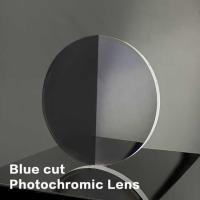 China 1.56 1.61 Photogrey Anti Blue Glasses Lens Blueblock Optical Lens Photochromic Blue Cut Photochromic Lenses for sale