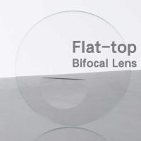 China 1.56 UC/HC Anti blue light Flap Top Optical Lens Bifocal Lens for sale