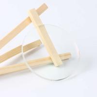 China 1.56 Stock Design Logo Lens Optical Comfortable Vision Blue Cut SHMC Eyeglass Lens for sale