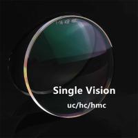 China mineral white glass lenses 1.49 1.56 1.61 1.67 1.74 high index optical lens for sale