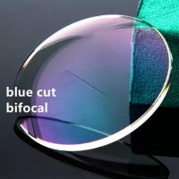 China Optical Lens In China Hmc Uv400 Blue Cut Single Vision 1.56 Optical Lens for sale