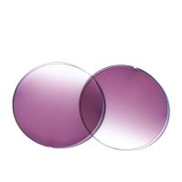China Granite Purple & Red Tin-Plated Lens, Flass Colored Glass Lens for sale
