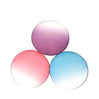 China Granite Purple & Red Tin-Plated Lens, Flass Colored Glass Lens for sale
