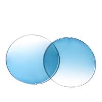 China Custom Colored Lenses: 1.60 MR-8 Flat Lenses with AR Coating, Gradient Tinted Sunglass Lenses for sale