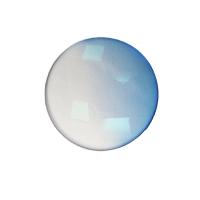 China 1.60 MR-8 Gradient Blue Tinted Optical Eyeglass Lenses for sale