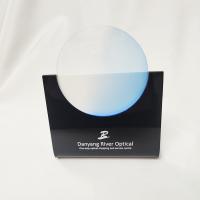 China 1.60 MR-8 Gradient Blue Tinted Optical Eyeglass Lenses for sale