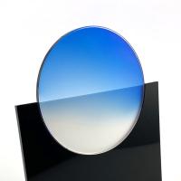 China Hot-Selling MR-8 1.60 (60%) Gradient Blue Sunglass Lenses / Eyeglass Lenses for sale