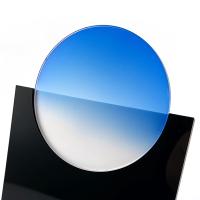 China Hot-Selling MR-8 1.60 (60%) Gradient Blue Sunglass Lenses / Eyeglass Lenses for sale