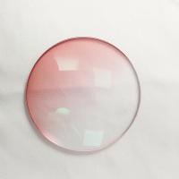 China Custom Colored Lenses: 1.60 MR-8 Flat Lenses with AR Coating, Gradient Tinted Sunglass Lenses for sale