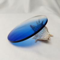 China 1.60 MR-8 Gradient Blue Tinted Sunglass Lenses with AR Coating for sale