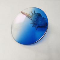 China 1.60 MR-8 Gradient Blue Tinted Sunglass Lenses with AR Coating for sale
