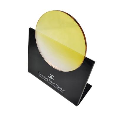 China Tinted Eyeglass Lenses (Optical Glass Lenses) - Multiple Colors Available, Sunglass Lenses for Rimless Frames for sale