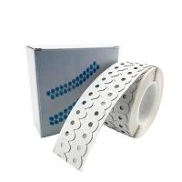 China Dark Blue Optical Lens Hydrophobic Lens Edge Blocking Pads, 18 * 29mm, 1000pcs/roll for sale