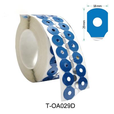 China Superhydrophobic Lenses, Optical Lens Edge Blocking Pads with 1000 Stickers, 18 * 29mm for sale