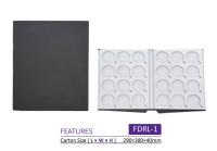 China River Brand FDRL-1 24PCS Eyeglass Lens & Sunglass Display Stand, Case and Book for sale
