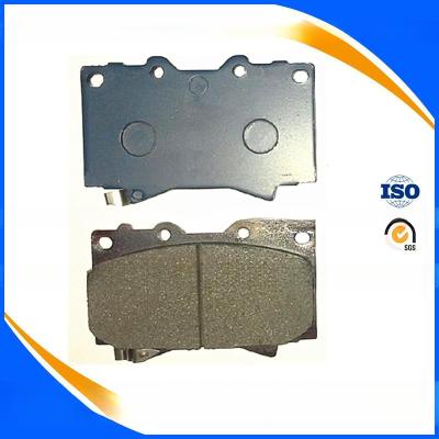 China Semi-metallic Brake Pads 04465-60120 04465-60220 for Toyota Land Cruiser with 6mm Backing Plate for sale