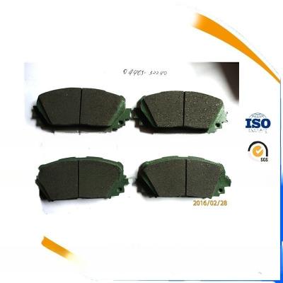 China NBK Brake Pad 04465-52240 for Toyota Yaris Prius 6mm Backing Plate 60000km for sale