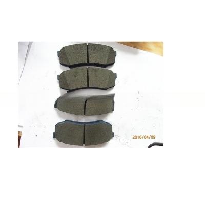 China 04466-60140 Rear Brake Pad for Toyota Land Cruiser Prado GRJ120 6mm Backing Plate for sale