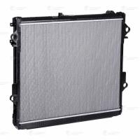 China Toyota Landcruiser VDJ200 2008- Auto Radiator 16400-51040 2 Row Core for sale