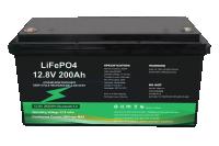 China YIFEI POWER LiFePO4 Battery 12.8V 200Ah Lithium Iron Phosphate Solar Battery With 6000 Cycles And IP67 Protection for sale
